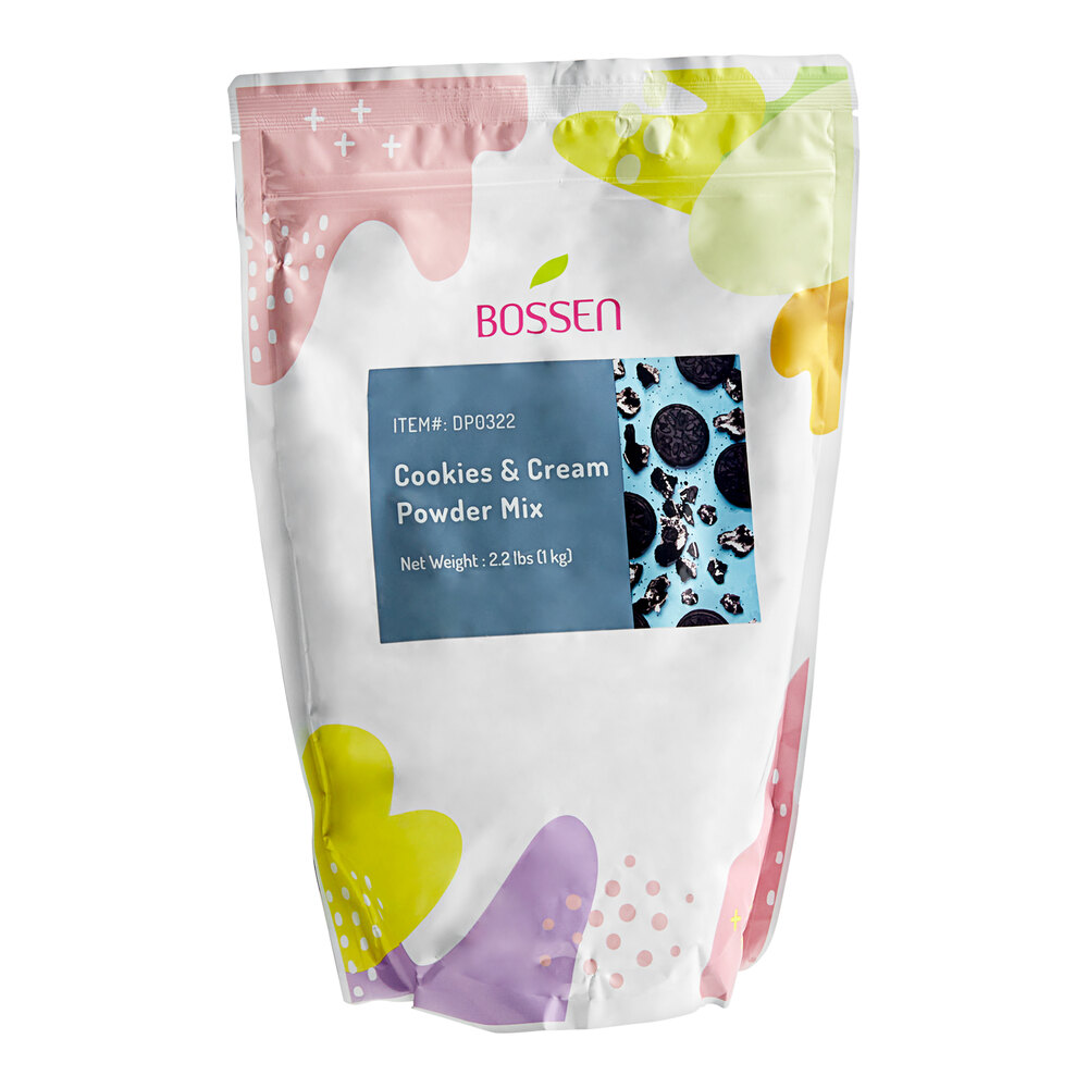 Bossen Cookies and Cream Powder Mix 2.2 lb.