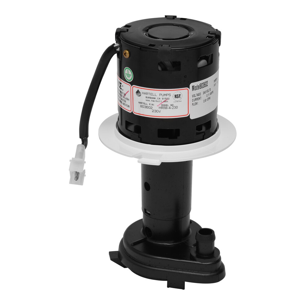 Hartell HRIM-4-230 Series 803602 Drop-In Replacement Ice Machine Pump ...