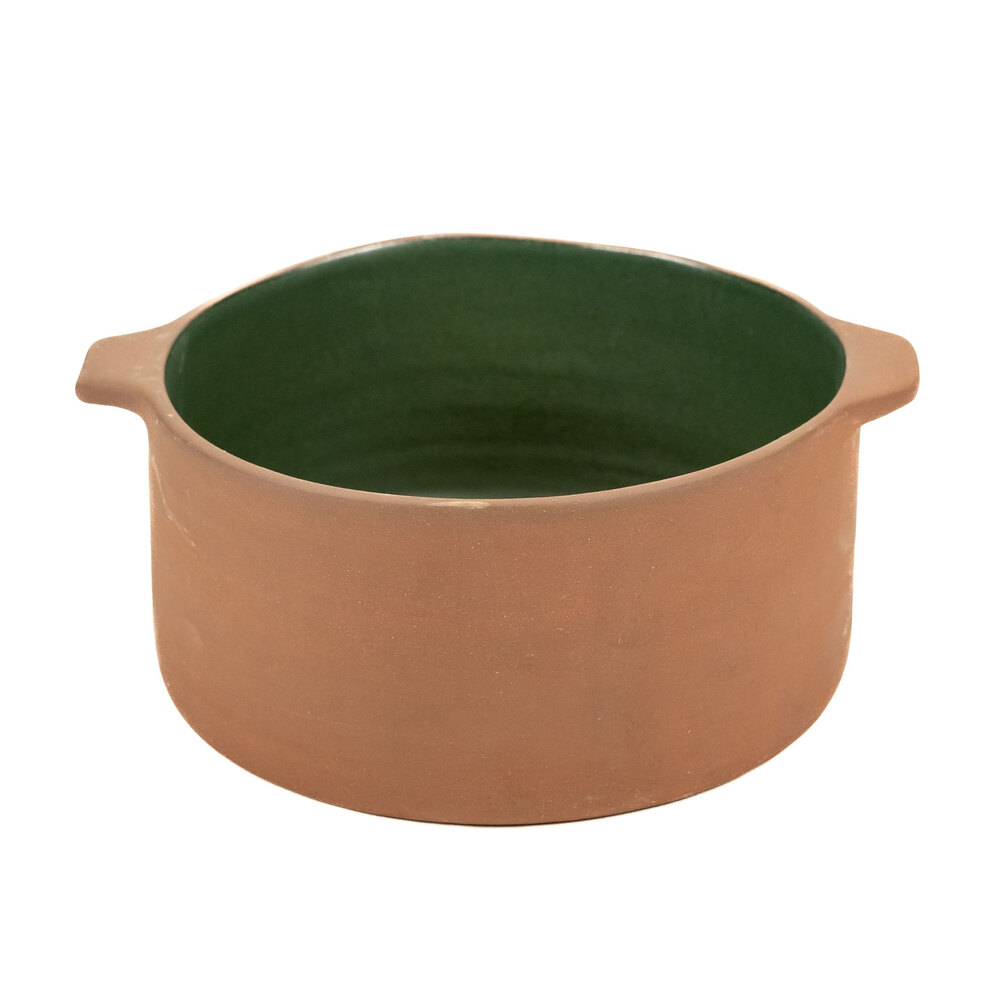 Maria Portugal Terracota Terra 30 oz. Green Stoneware Au Gratin Dish by ...