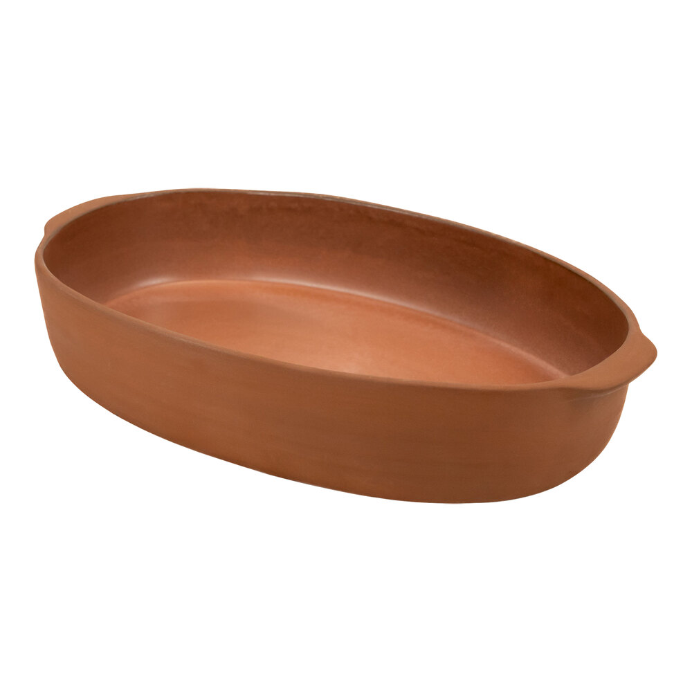 Maria Portugal Terracota Terra 40 oz. Sienna Oval Stoneware Baker by ...