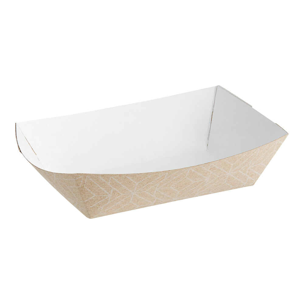 Southern Champion #200 2 lb. Deco Paper Food Tray - 1,000/Case
