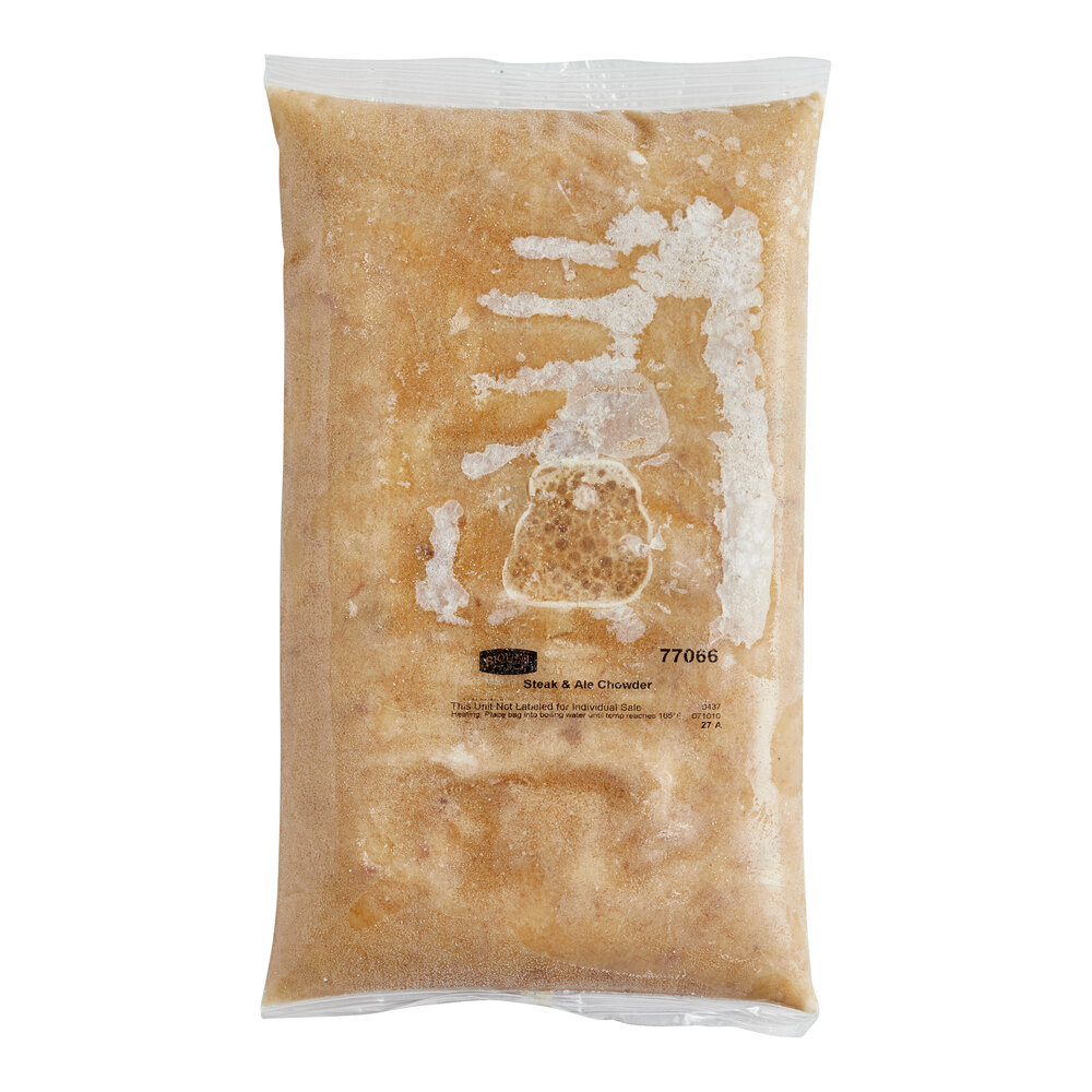 Blount Fine Foods Steak and Ale Chowder 4 lb. - 4/Case