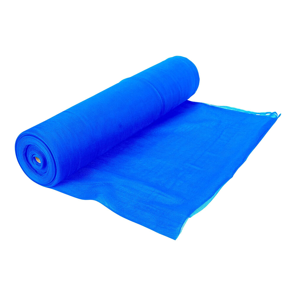 FenceScreen 950 Series 100' x 8 1/2' Royal Blue Debris Netting Roll 950 ...