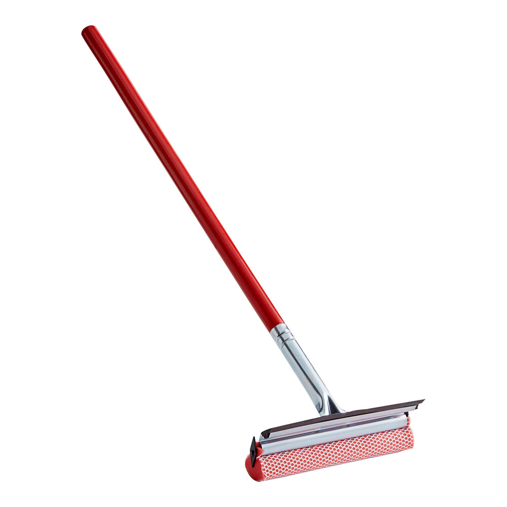 Ettore 59020 8" Automotive Squeegee with 20" Wood Handle