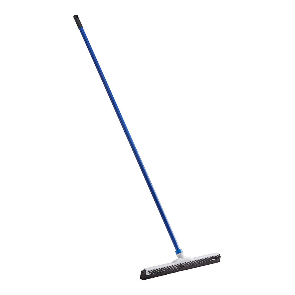 Ettore Wipe'n Dry 48240 18" Floor Squeegee with Brush