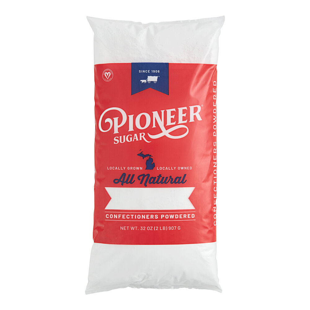 2 lb. Bag 10X Confectioners Sugar - 12/Case