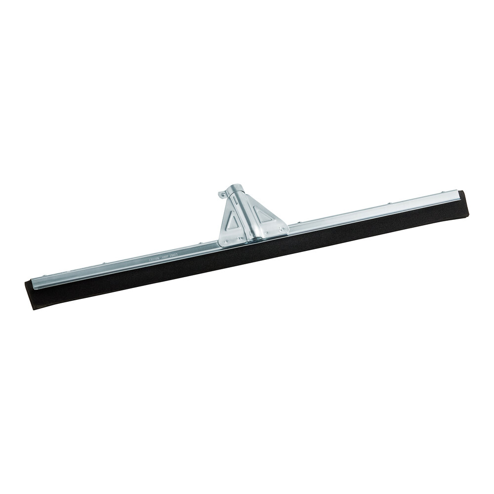 Ettore Wipe'n Dry 1639 30" Double Foam Floor Squeegee with Splash Guard