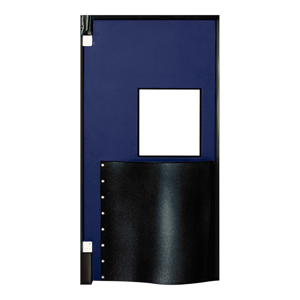 Chase Doors Durulite Industrial 30" x 84" Blue Ultra Heavy-Duty Single ...