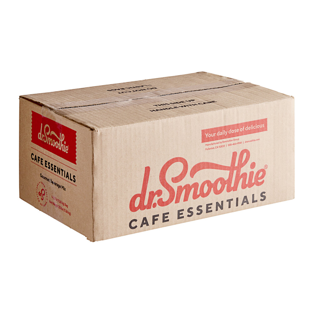 Dr. Smoothie Cafe Essentials Vanilla Cream Beverage Mix 25 lb.