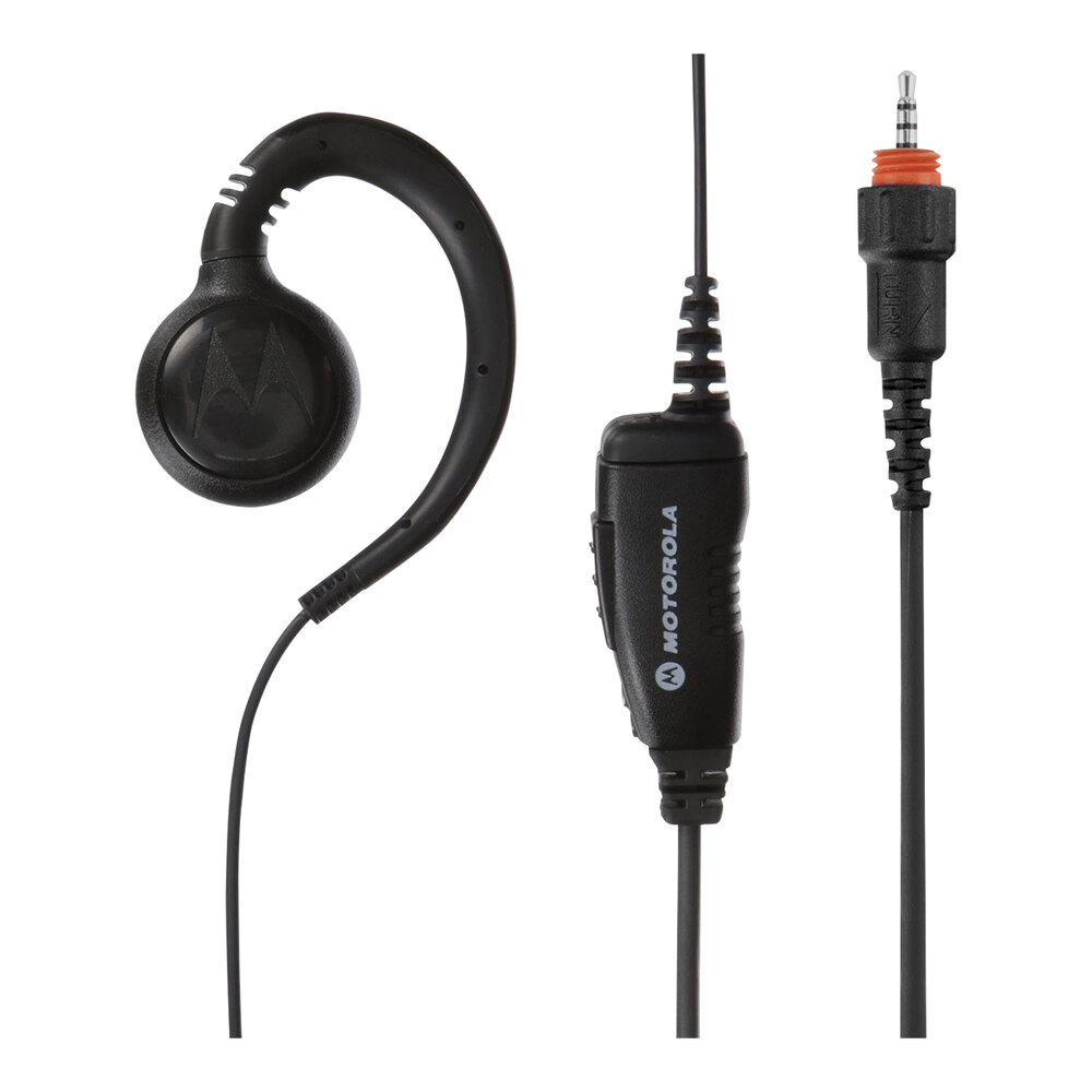 Motorola HKLN4455 Earpiece with In-Line PTT Microphone for CLP Series