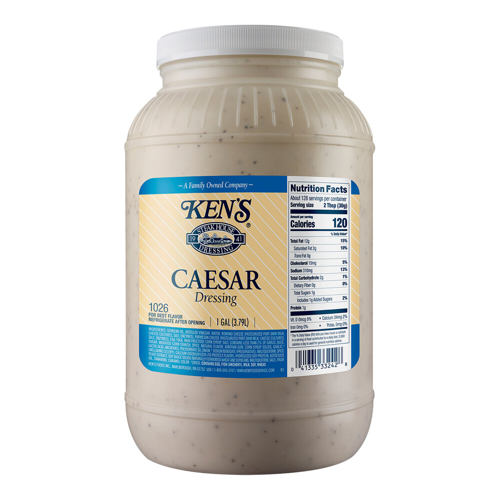 Ken's Foods Caesar Dressing 1 Gallon
