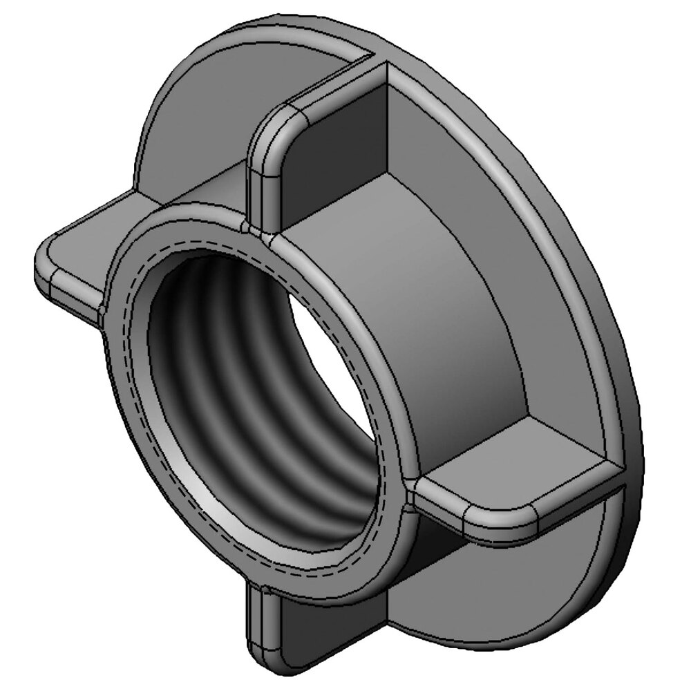 T&S 016673-45 Plastic Shank Nut