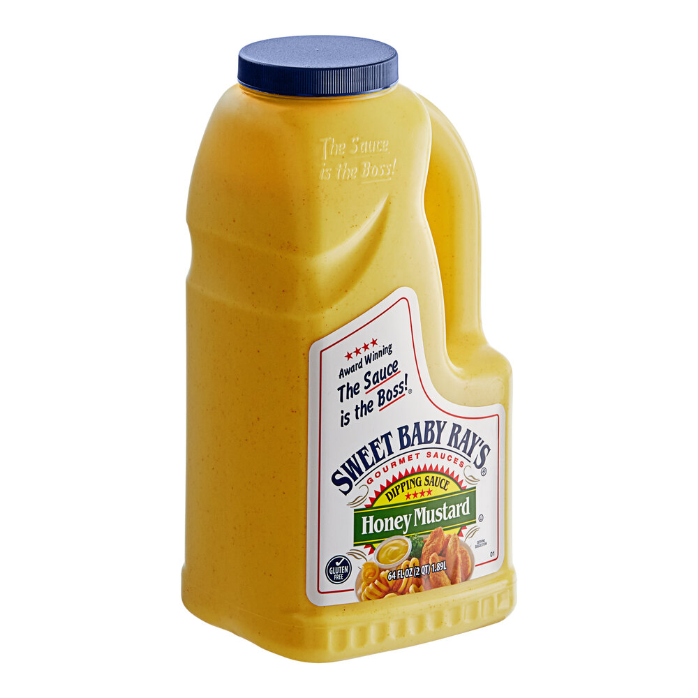 Sweet Baby Ray's Honey Mustard Dipping Sauce 0.5 Gallon