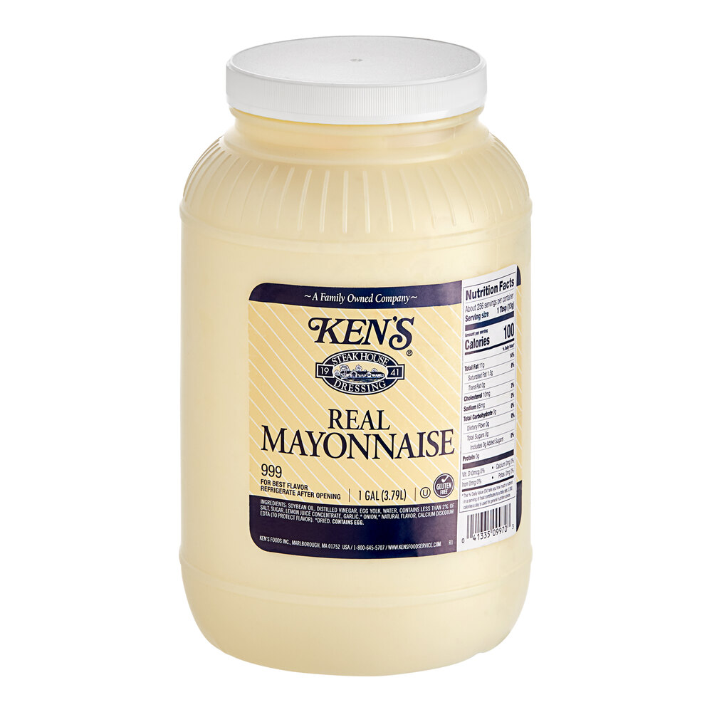 Ken's Foods Real Mayonnaise 1 Gallon - 4/Case