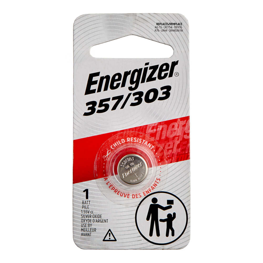 Energizer 357/303 1.5V Silver Oxide Button Cell Battery 357BPZ