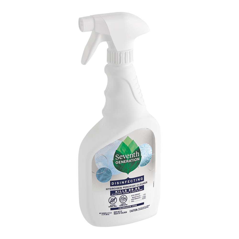 Seventh Generation 10732913450449 23 oz. Hydrogen Peroxide Disinfecting ...