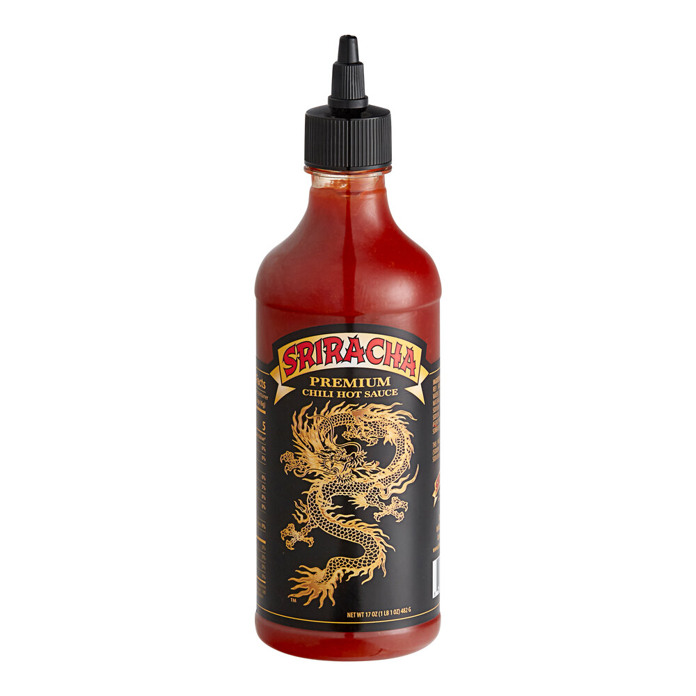 Underwood Ranches Premium Sriracha Chili Hot Sauce 17 oz. - 12/Case