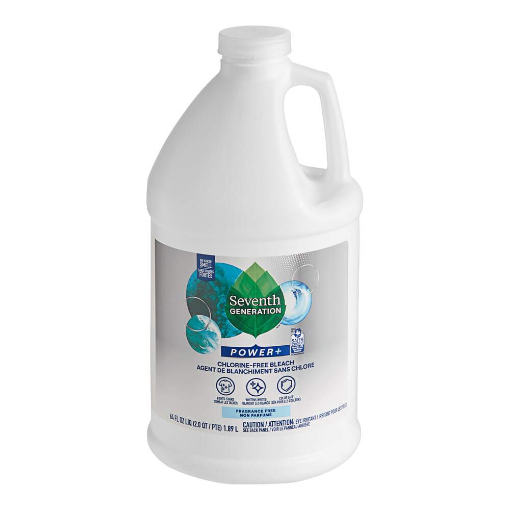 Seventh Generation Power+ 10732913227010 Free & Clear 64 oz. Chlorine ...