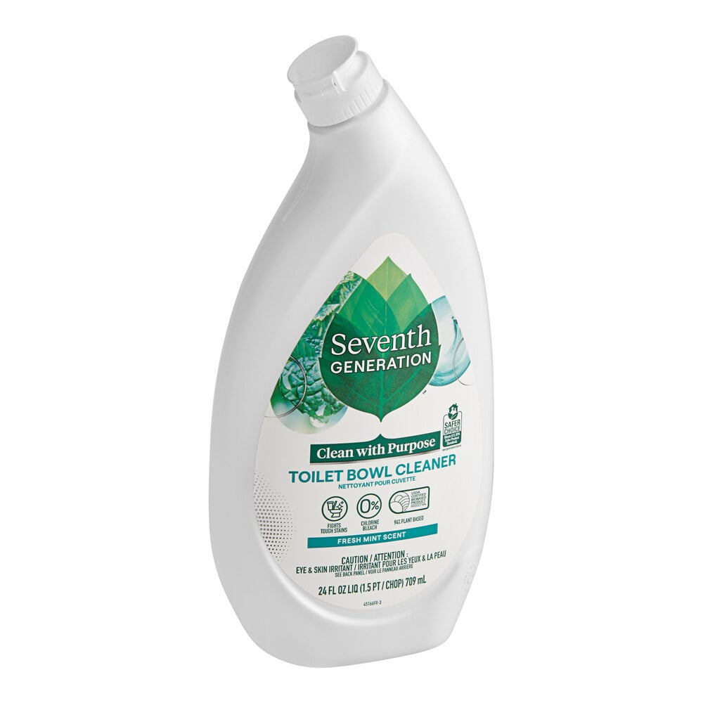 Seventh Generation 10732913451668 24 oz. Fresh Mint Toilet Bowl Cleaner ...