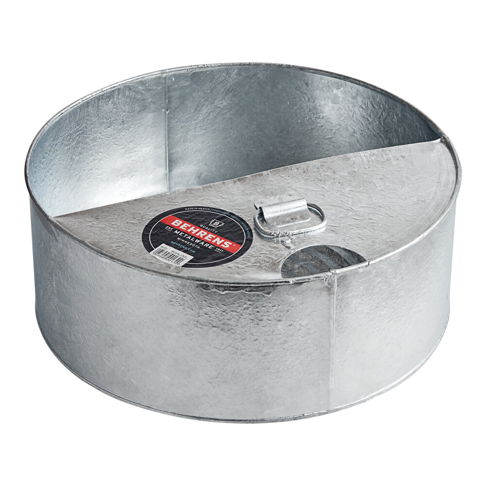 Behrens 600 8 Gallon Hot-Dipped Steel Oil Drip Pan