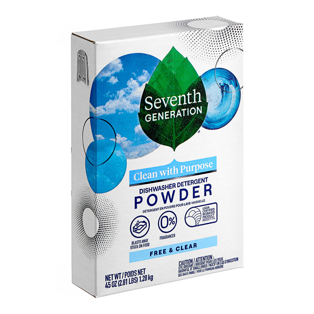 Seventh Generation Free & Clear 10732913221506 45 oz. Dishwasher ...