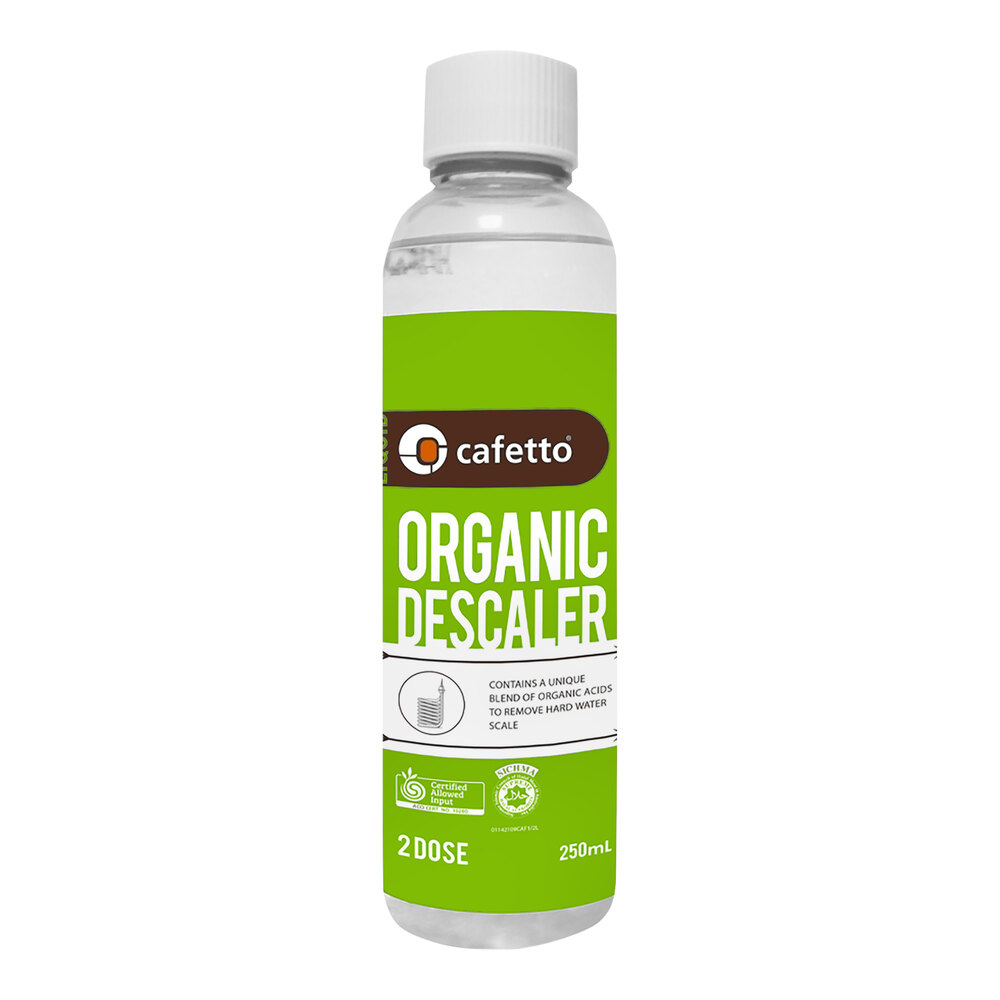 Cafetto E27434-1 250 mL Organic Liquid Coffee Equipment Descaler - 12/Case