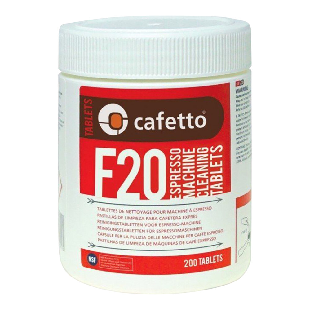 Cafetto F20 E29777-1 200-Count Espresso Machine Cleaning Tablets - 4/Case