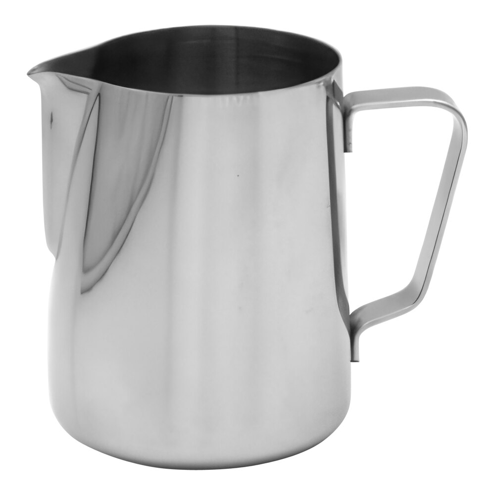 Rhino Coffee Gear Classic 15 oz. Stainless Steel Milk Pitcher RHCL450ML