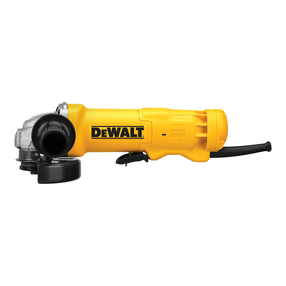 DeWalt 4 1/2" Small-Angle Grounded Paddle-Switch Grinder with One-Touch ...