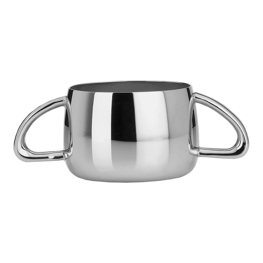 WNK by Steelite International Kamina 9 oz. Stainless Steel Sugar Bowl ...
