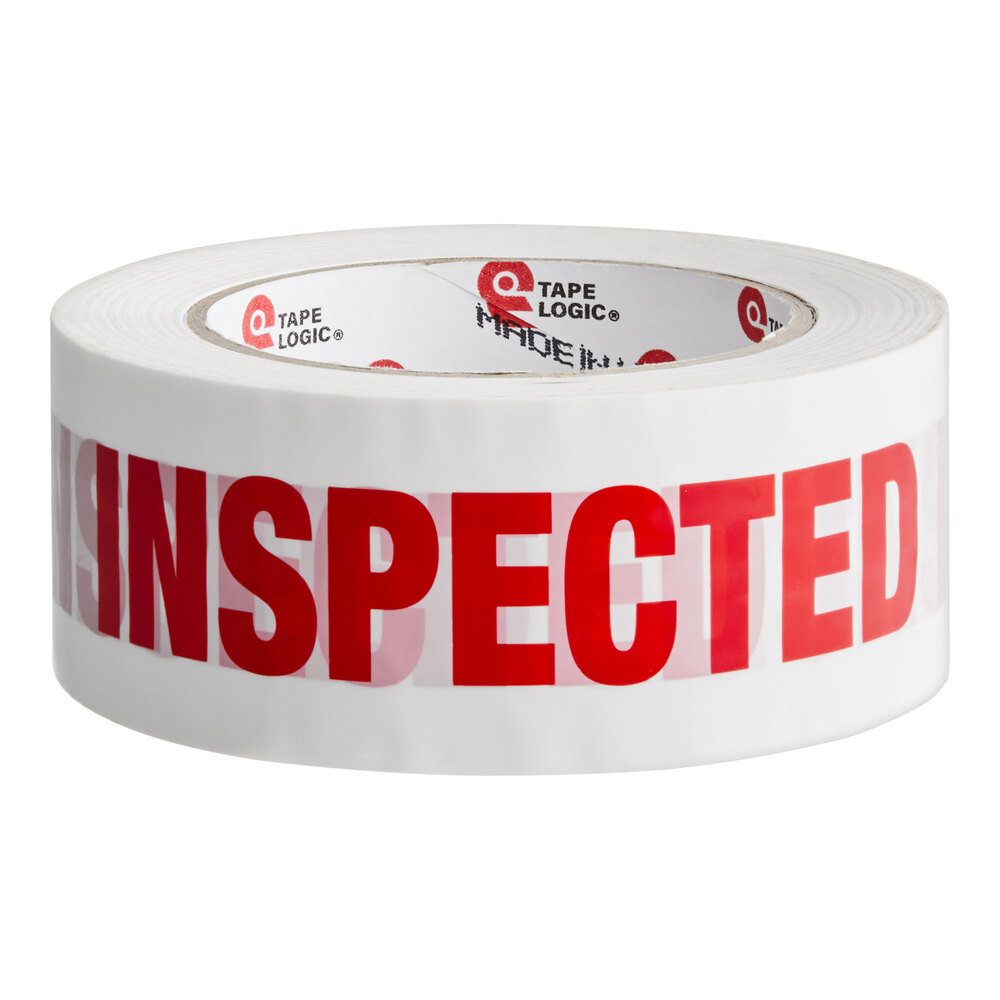 Tape Logic 2" x 110 Yard "Inspected" Carton Sealing Tape T902P146PK - 6 ...