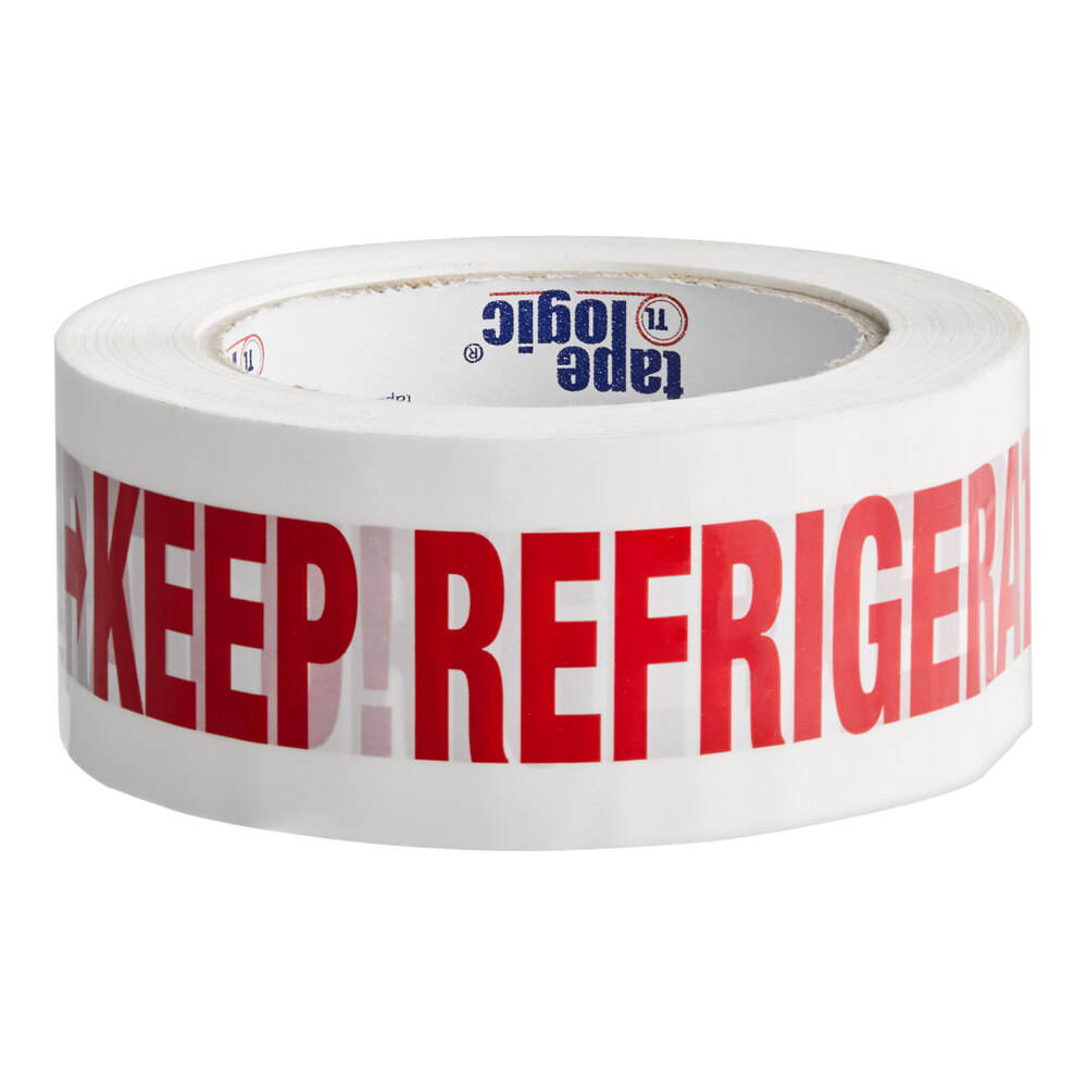 Tape Logic 2" x 110 Yard "Keep Refrigerated" Carton Sealing Tape ...