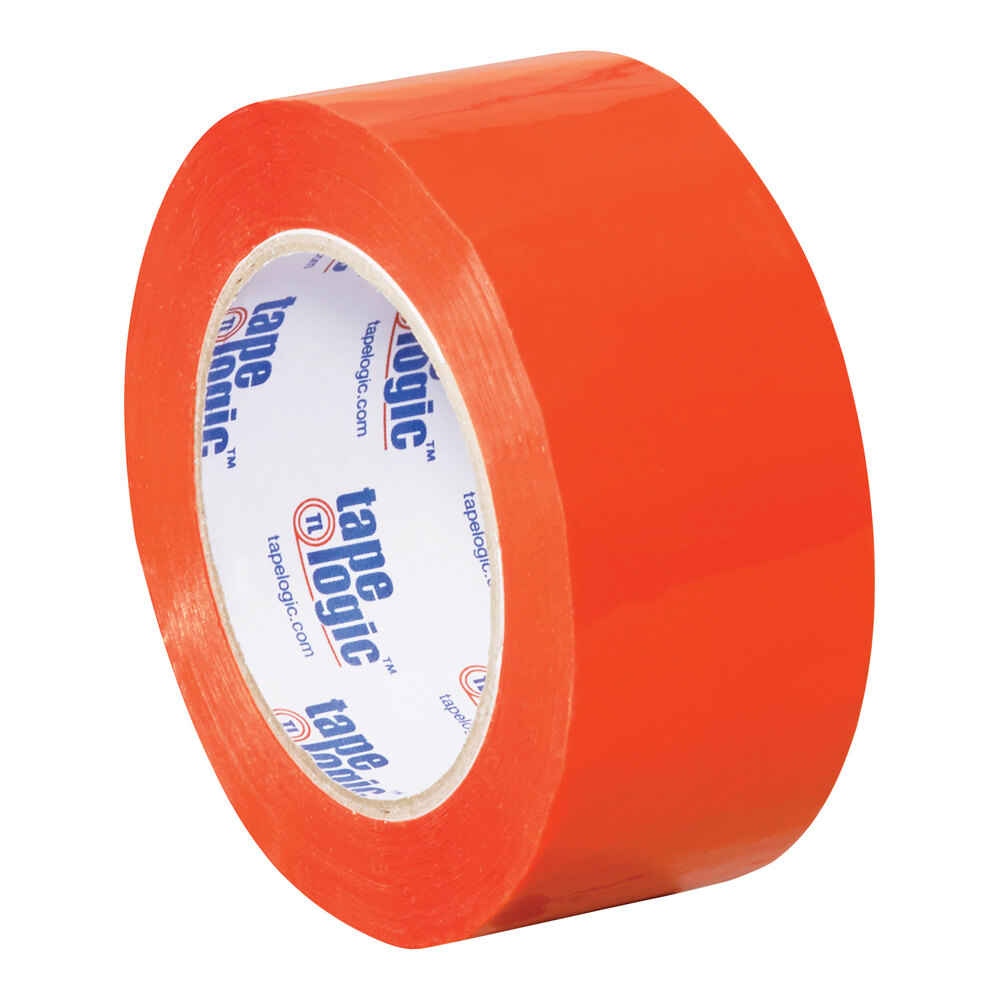 Tape Logic 2" x 110 Yard Orange Carton Sealing Tape T90222O6PK - 6/Pack
