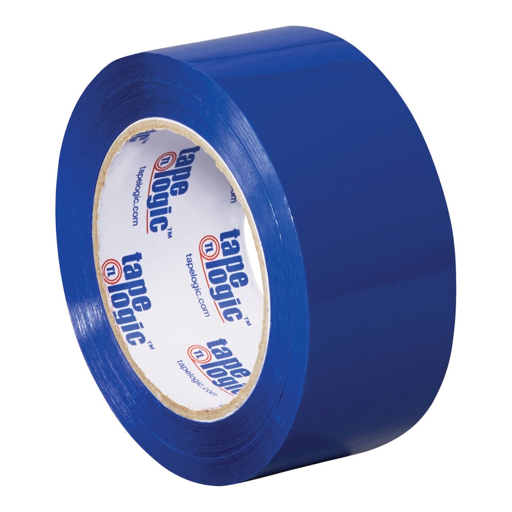 Tape Logic 2" x 110 Yard Blue Carton Sealing Tape T90222B18PK - 18/Case