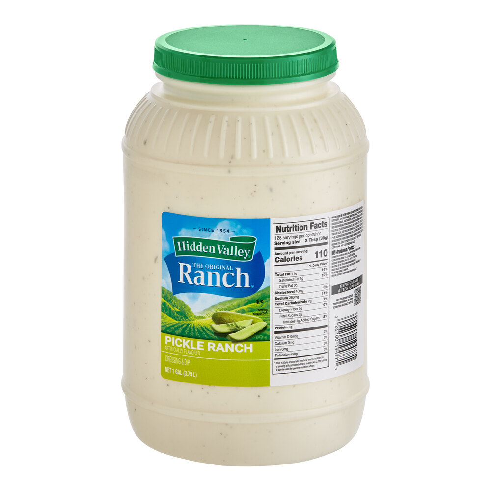 Hidden Valley Pickle Ranch Dressing 1 Gallon - 2/Case