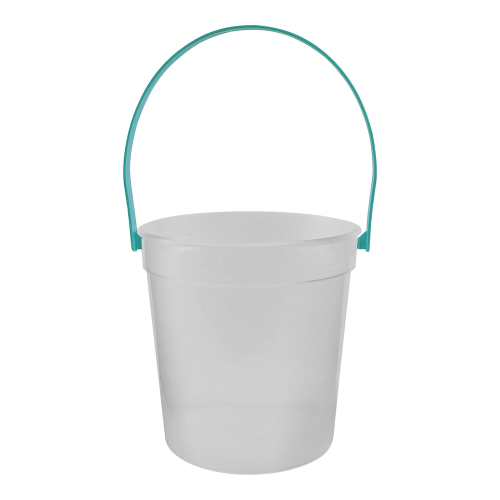 Howw Manufacturing 32 oz. Clear Customizable Plastic Drink Bucket with ...