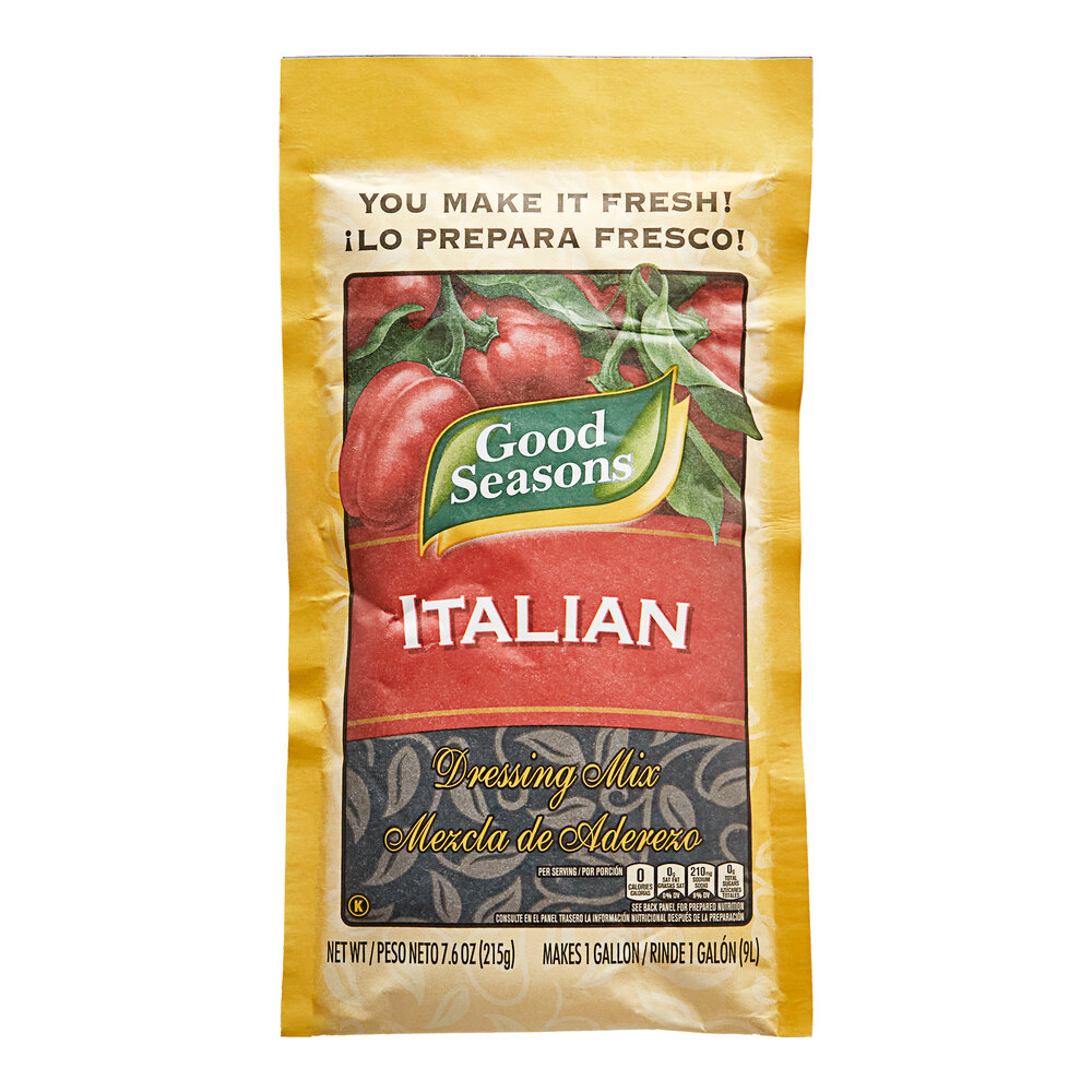 Good Seasons Italian Dressing Mix 7.6 oz. - 12/Case