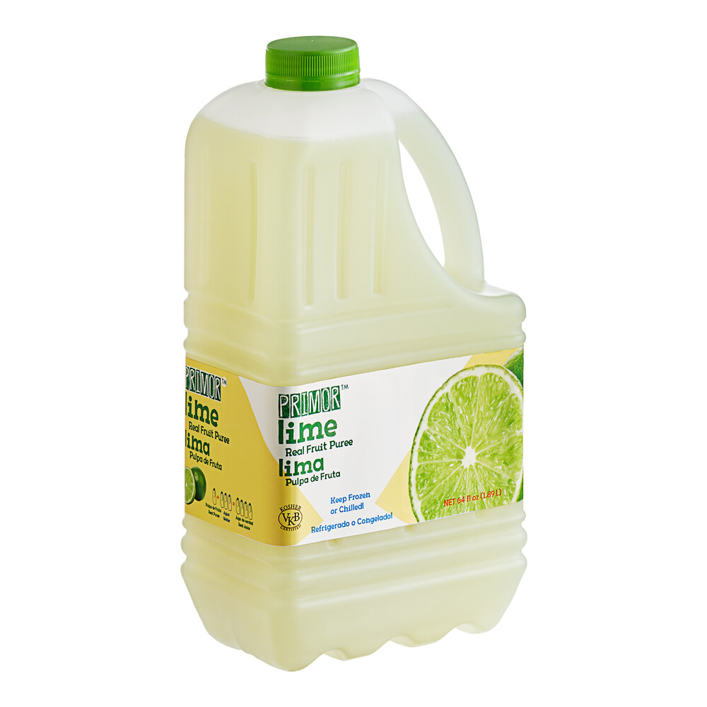 Primor Lime Puree 64 fl. oz. - 3/Case