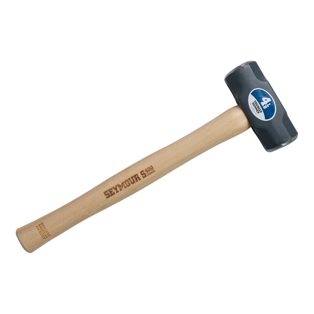 Seymour Midwest S400 Jobsite 4 lb. Engineer Hammer with 15" Hickory ...
