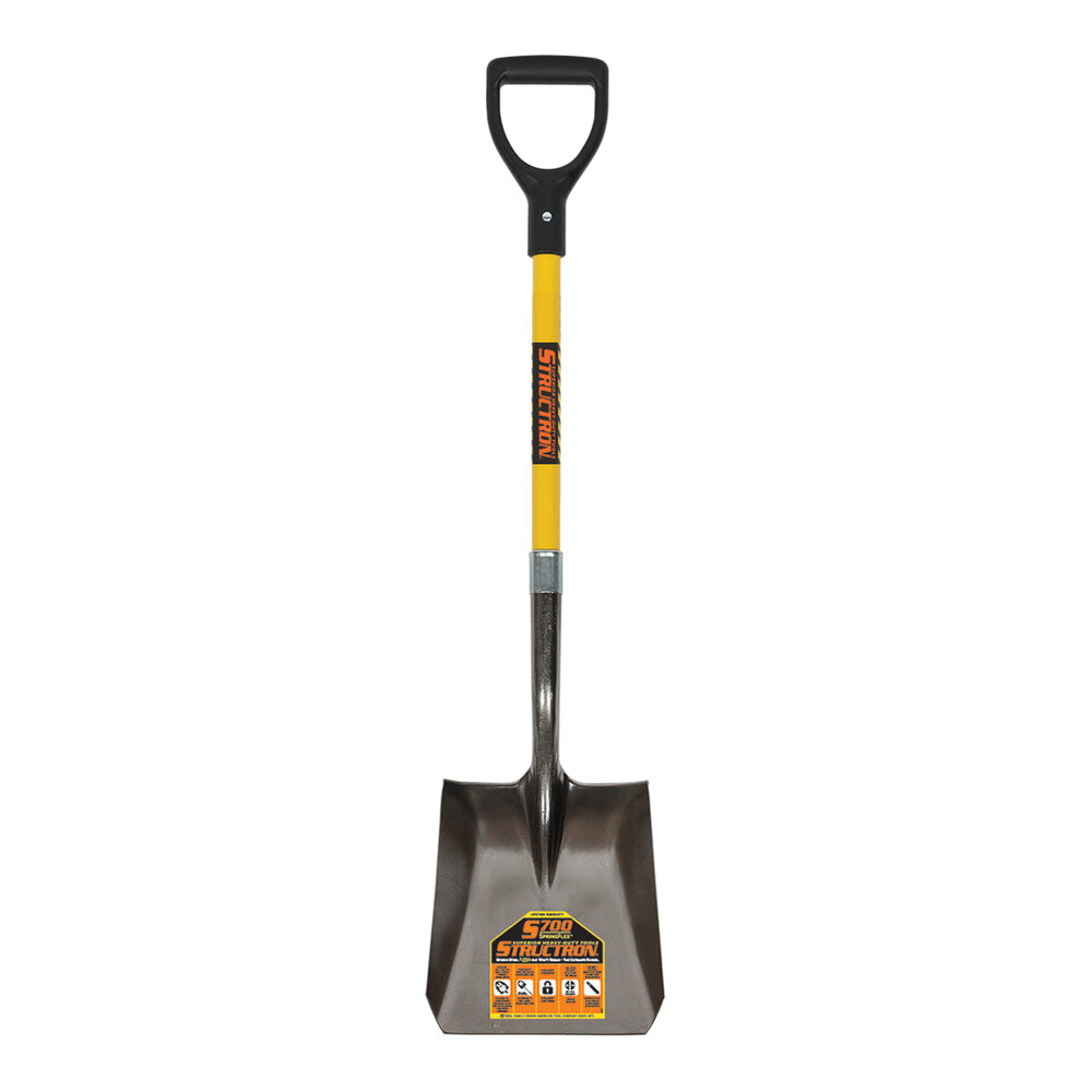 Seymour Midwest Structron S700 SpringFlex 9 1/2" Square Point Shovel ...