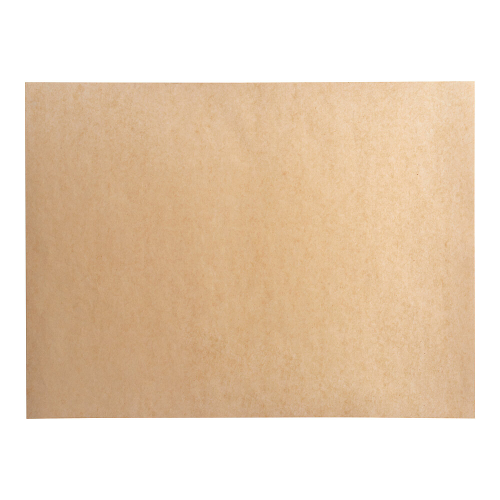 Baker's Lane 12" x 16" Half Size Unbleached Silicone Coated Parchment ...
