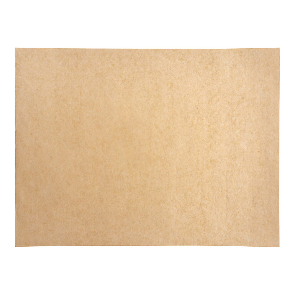 Baker's Lane 9" x 12" Quarter Size Unbleached Silicone Coated Parchment ...
