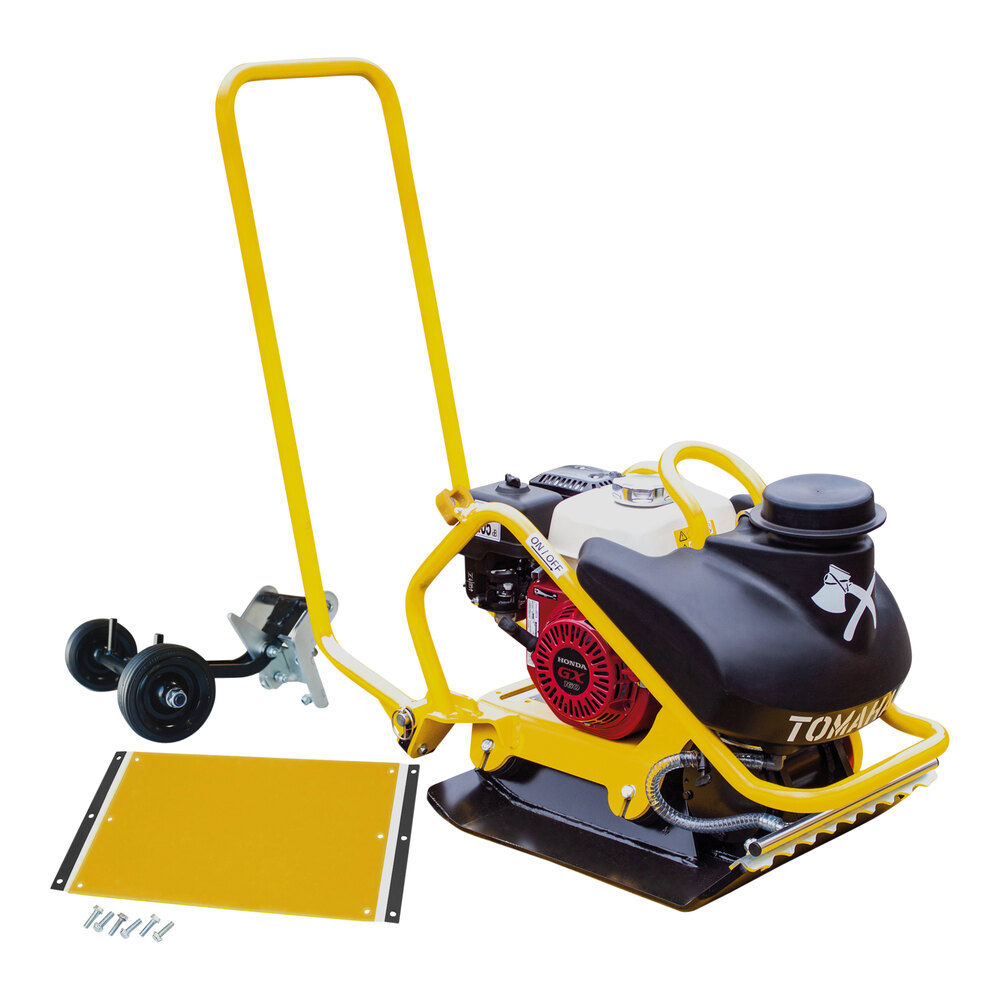 Tomahawk 22" x 20" Plate Compactor with Honda GX160 5.5 HP Engine ...