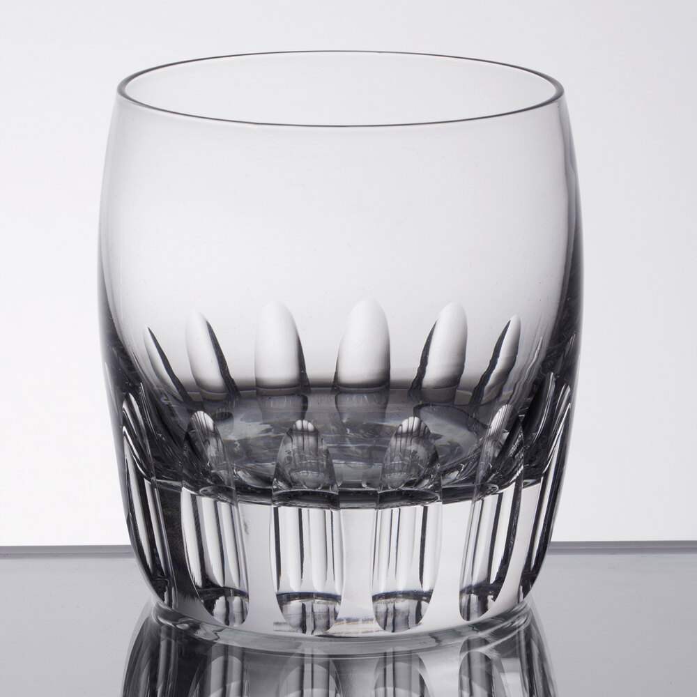 Reserve by Libbey Renewal 9 oz. Chisel Rocks / Old Fashioned Glass - Sample