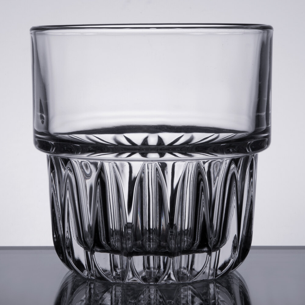 Libbey Everest 12 oz. Stackable Rocks / Old Fashioned Glass - Sample