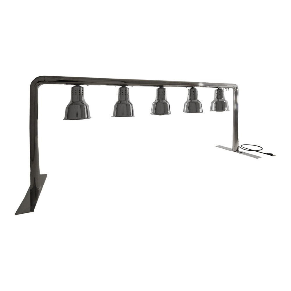 Hanson Heat Lamps 5-FS-600-CH-FT-120V 68 1/2" x 26" 600-Style 5-Bulb ...