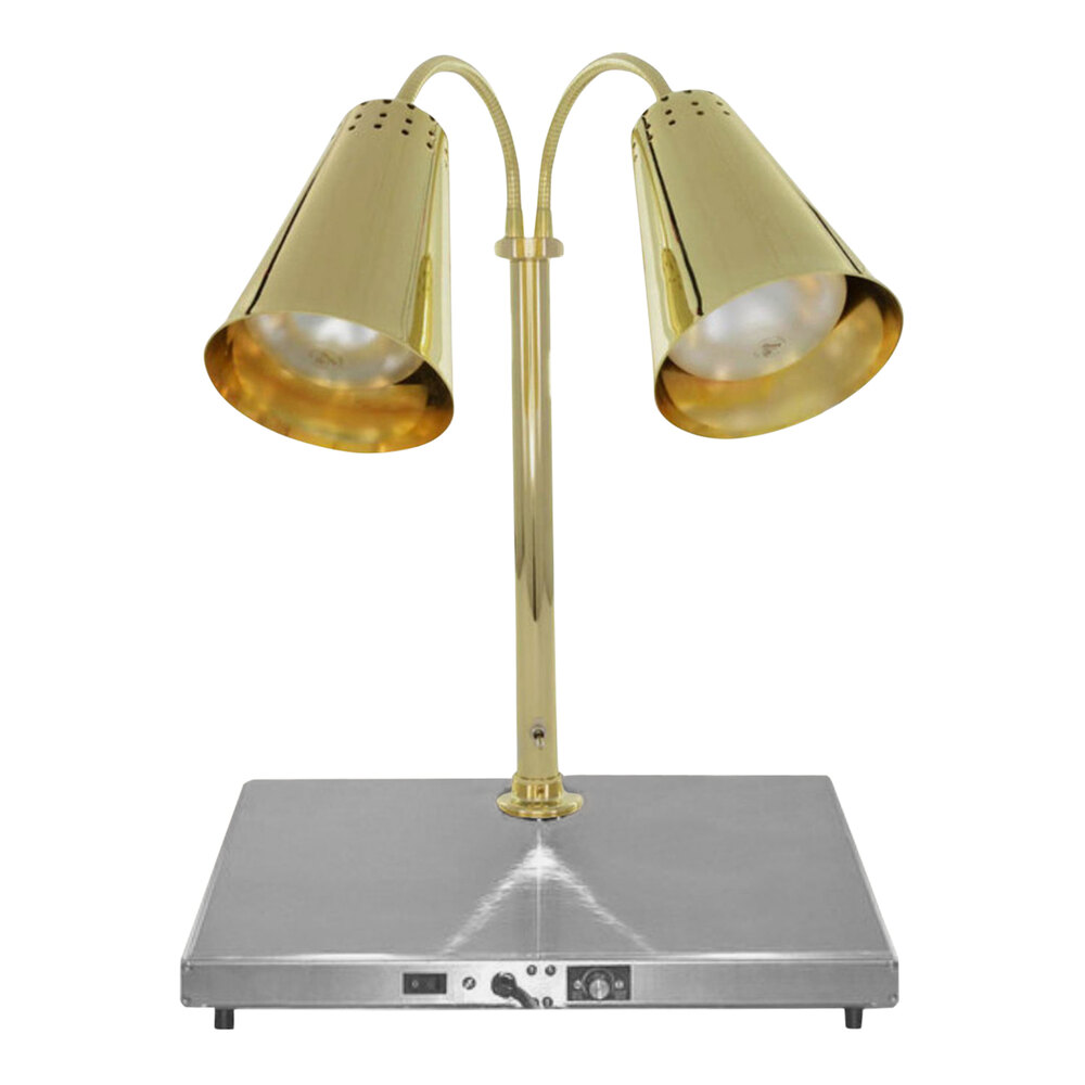 Hanson Heat Lamps DLM-900-HB-2024-ST-BR-120V Streamline Carving Station ...