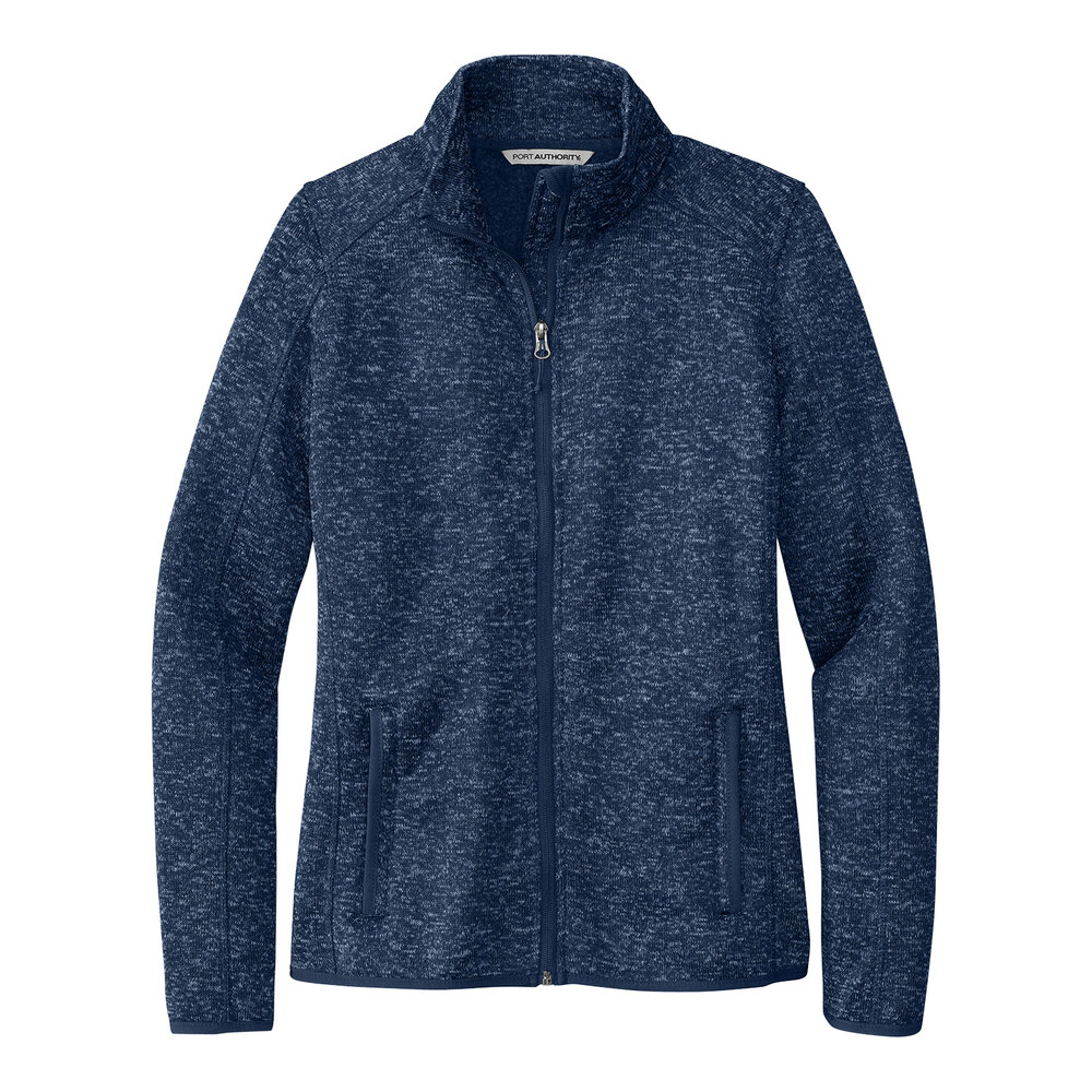 Port Authority L232 Women's Customizable River Blue Navy Heather ...