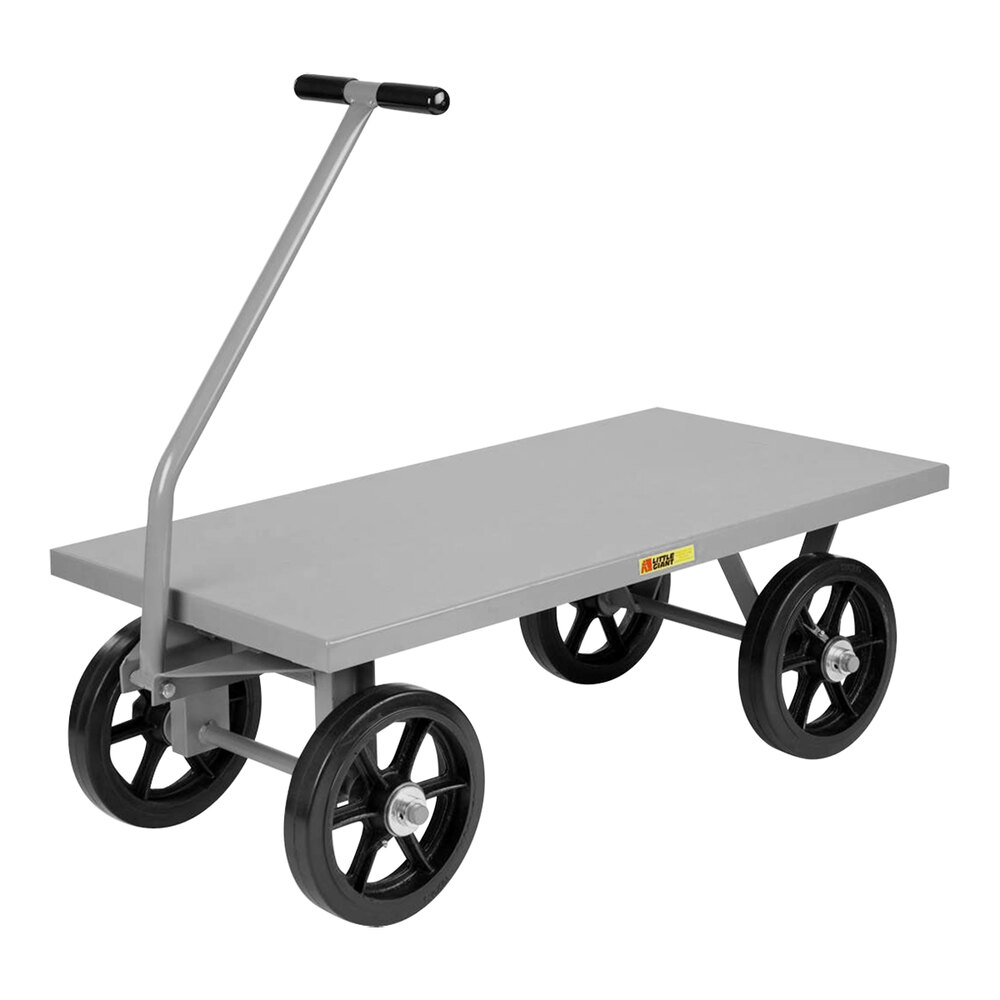 Little Giant 30" x 60" Heavy-Duty Steel Wagon Truck with Flush Edges ...