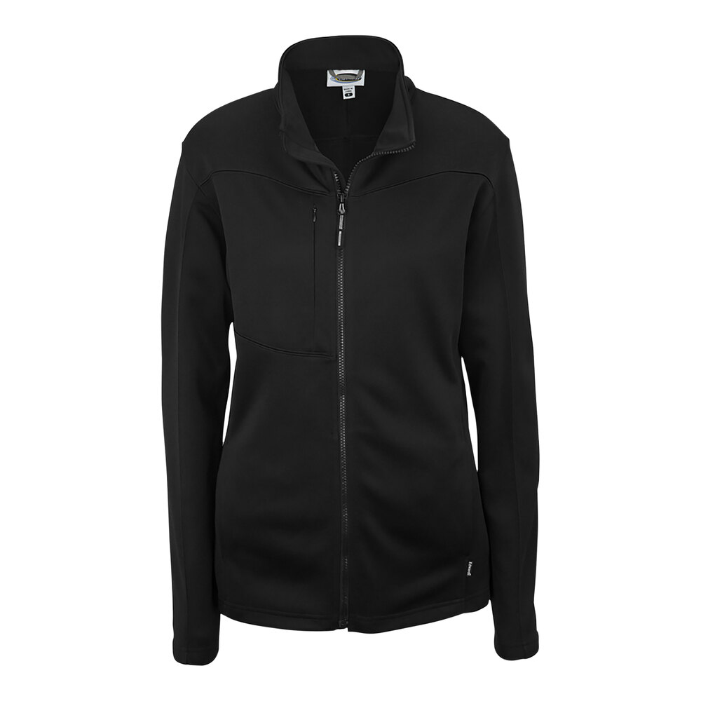 Edwards 6440 Women's Customizable Black Performance Tek Full-Zip ...